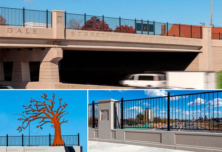 Engineering, Artwork, and History Combine in the New Dale Street Bridge ...