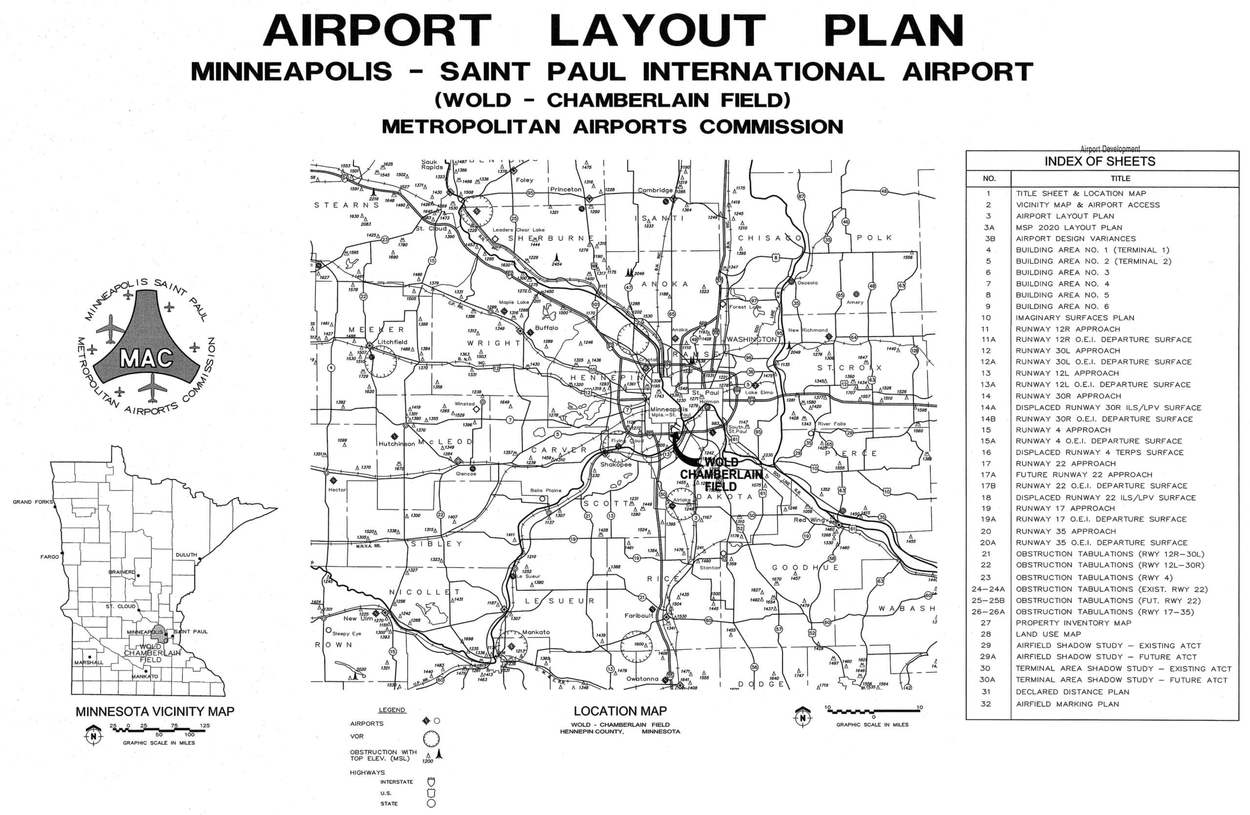 MSP Airport Layout Plan (E-ALP) and Zoning Updates - TKDA