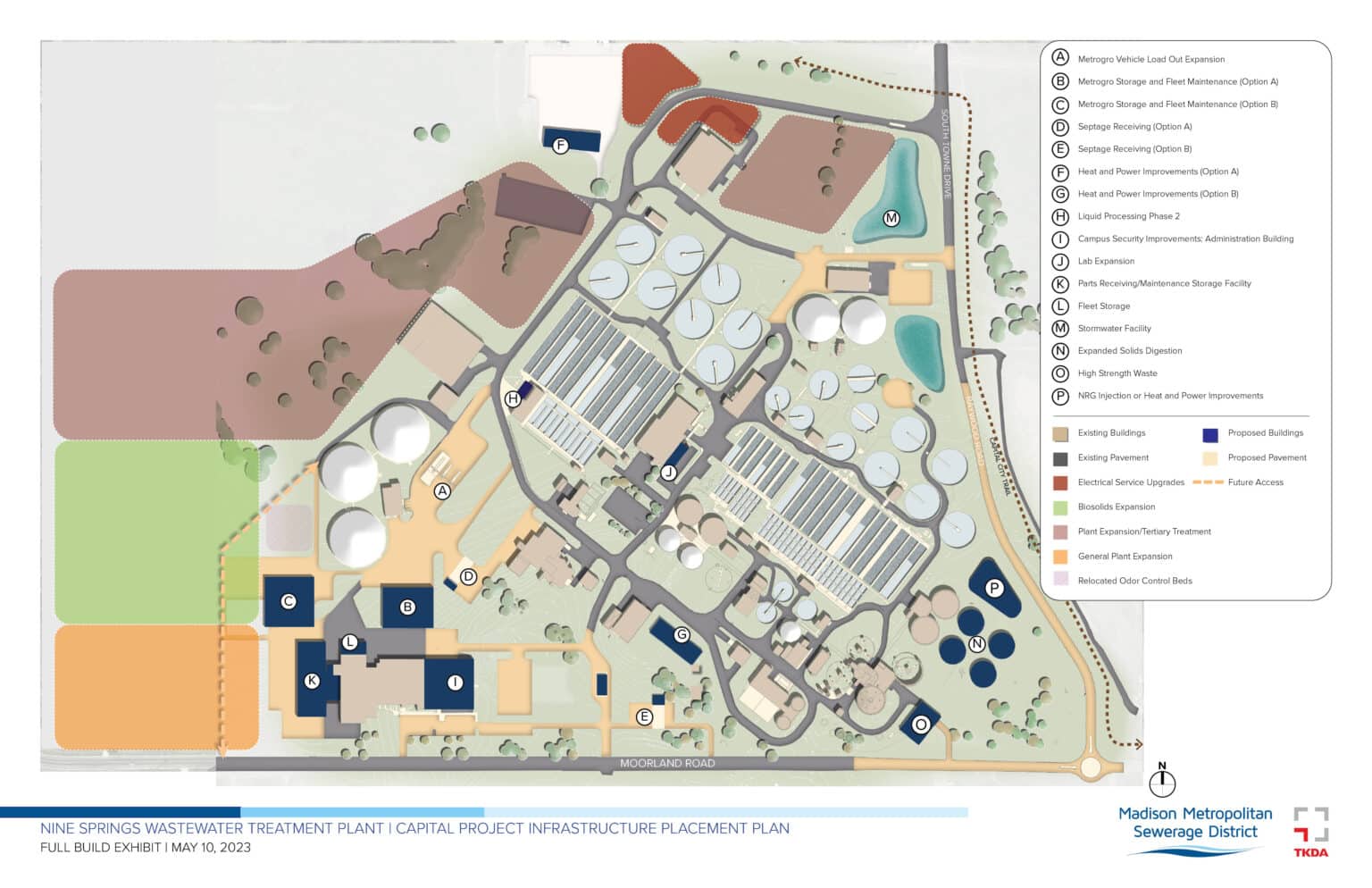 Capital Project Infrastructure Placement Plan - TKDA