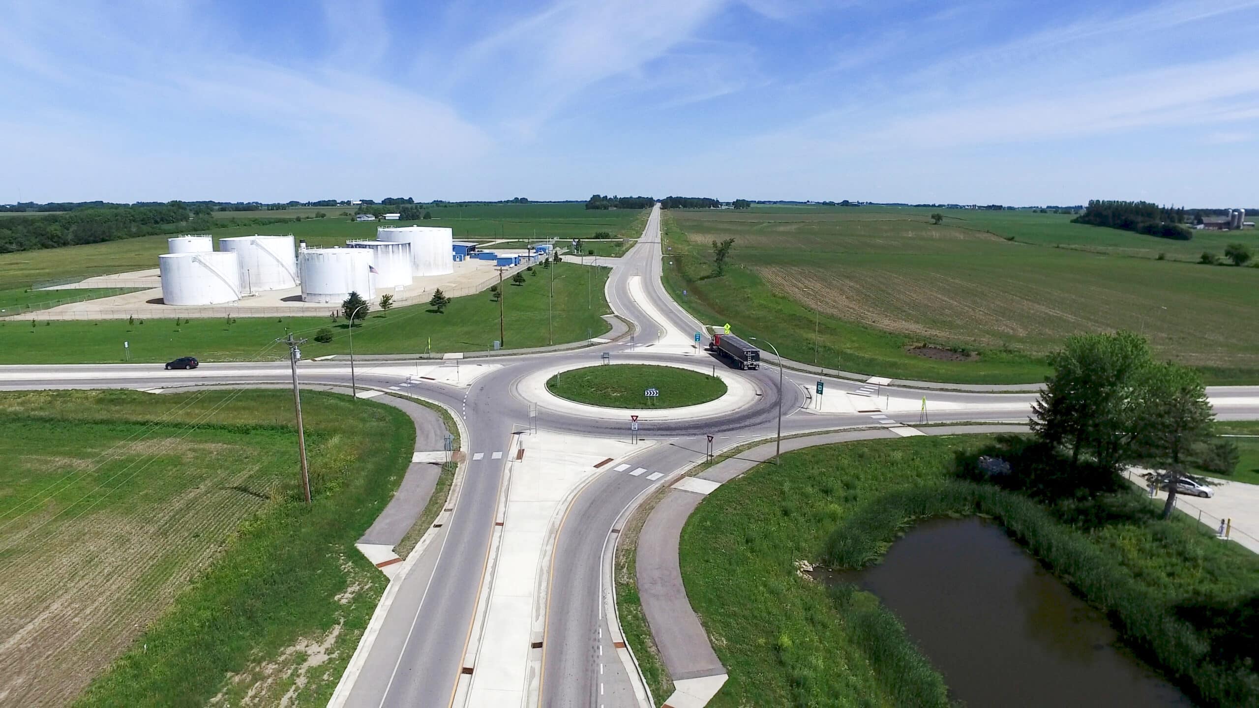 US 14 TH 42 Roundabout - TKDA