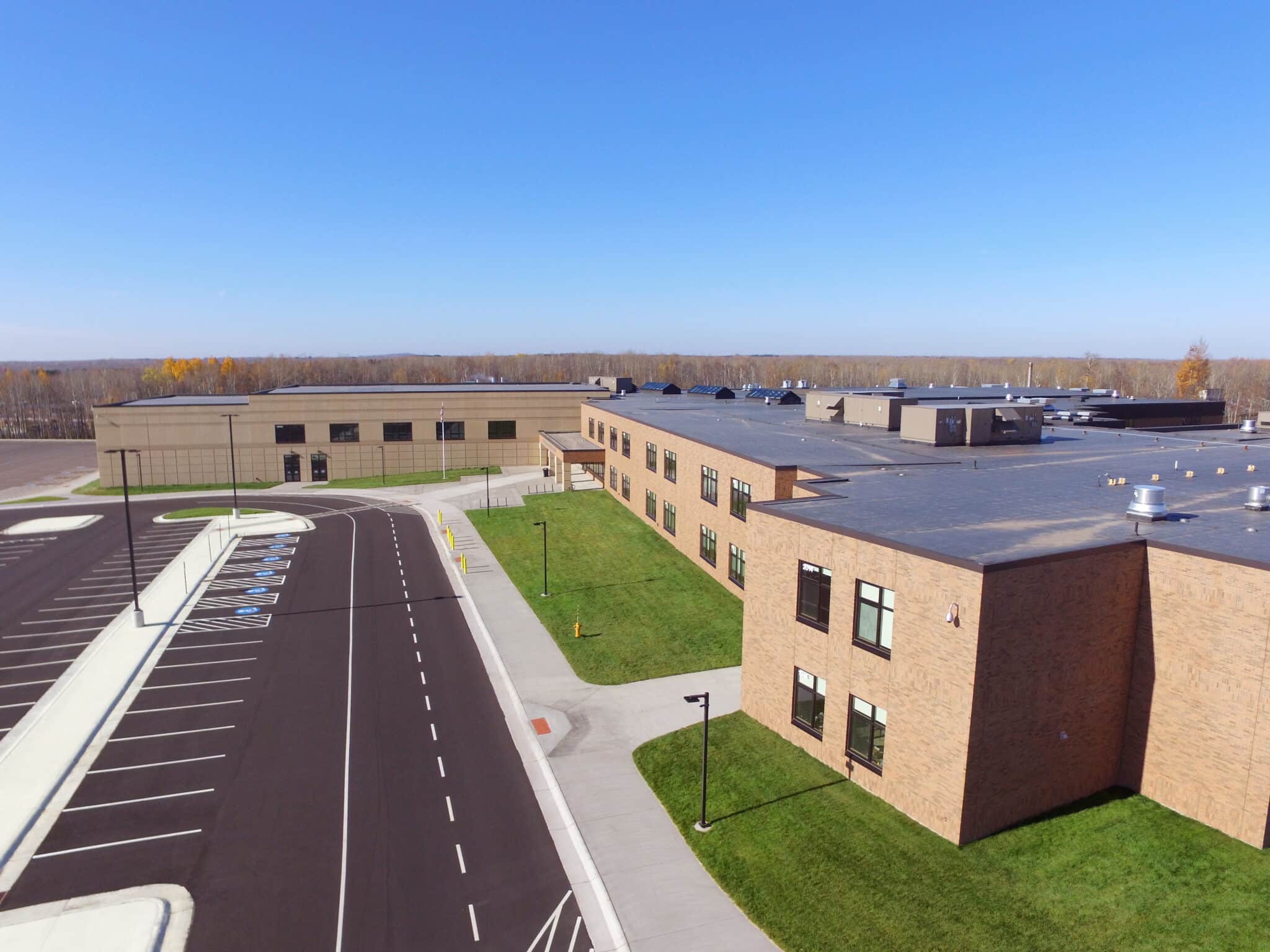 Hermantown High School Addition and Middle School Conversion - TKDA