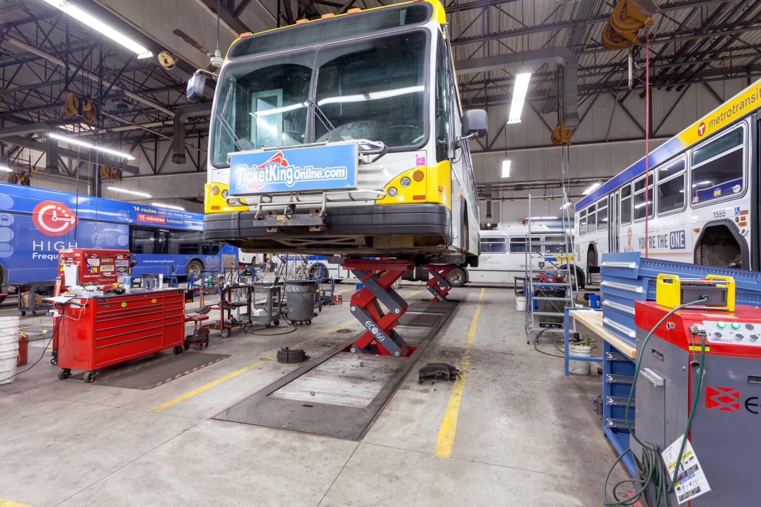Metro Transit Bus Garage Lift Improvements - TKDA