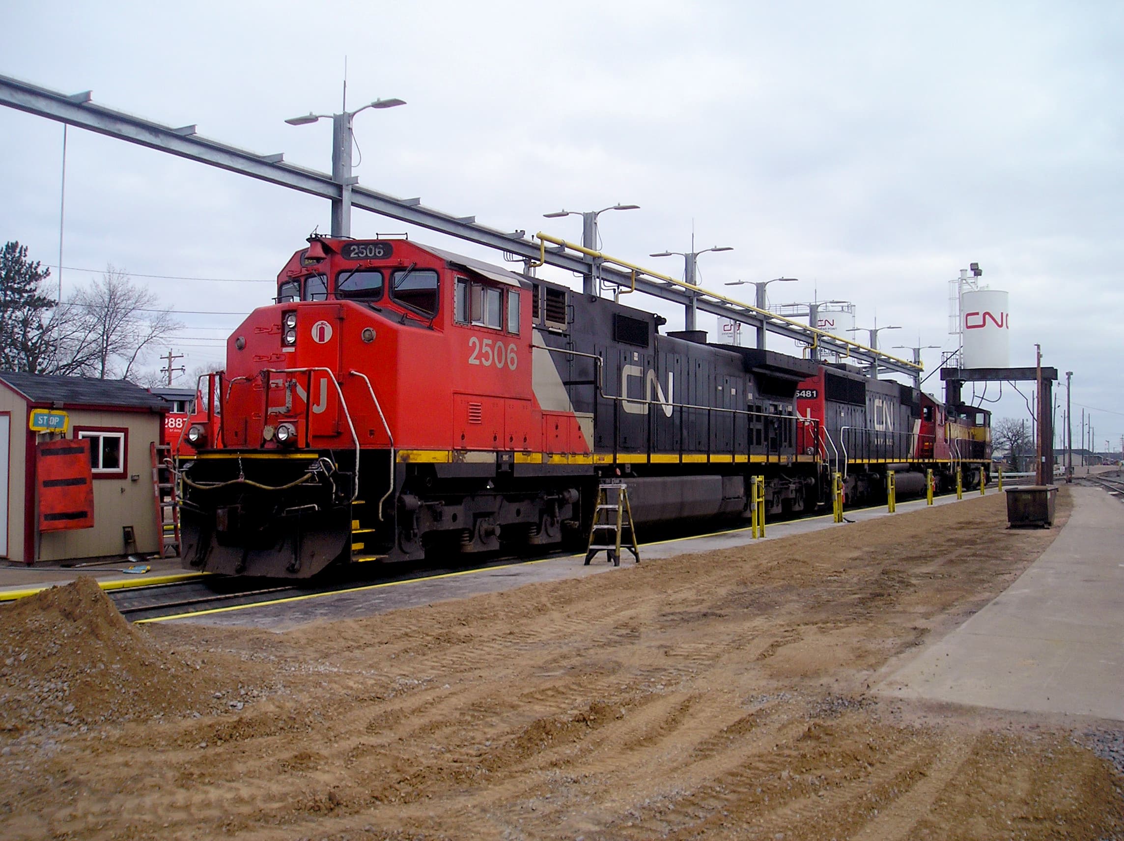 Stevens Point Locomotive Fueling Facility Upgrade - TKDA