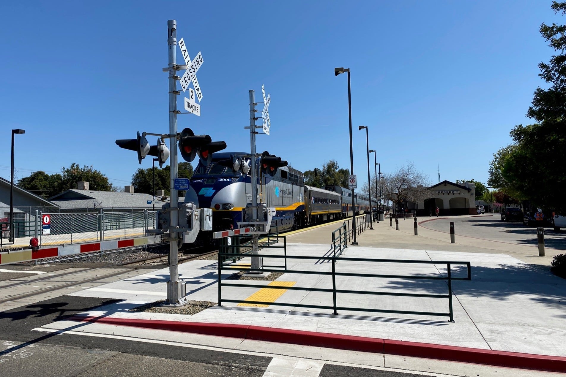 Merced Second Amtrak Platform - TKDA